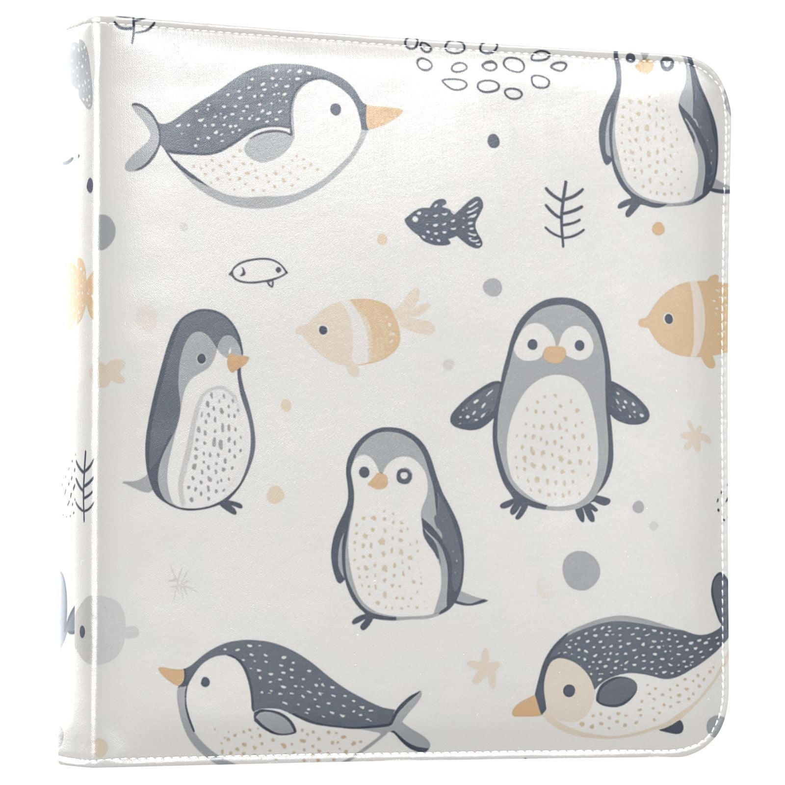 iauyy PU Leather Scrapbook Album | Expandable Binder with 20 Self ...