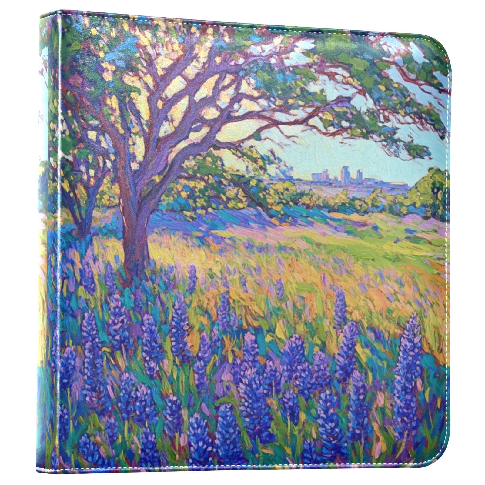 iauyy PU Leather Scrapbook Album | Expandable Binder with 20 Self ...