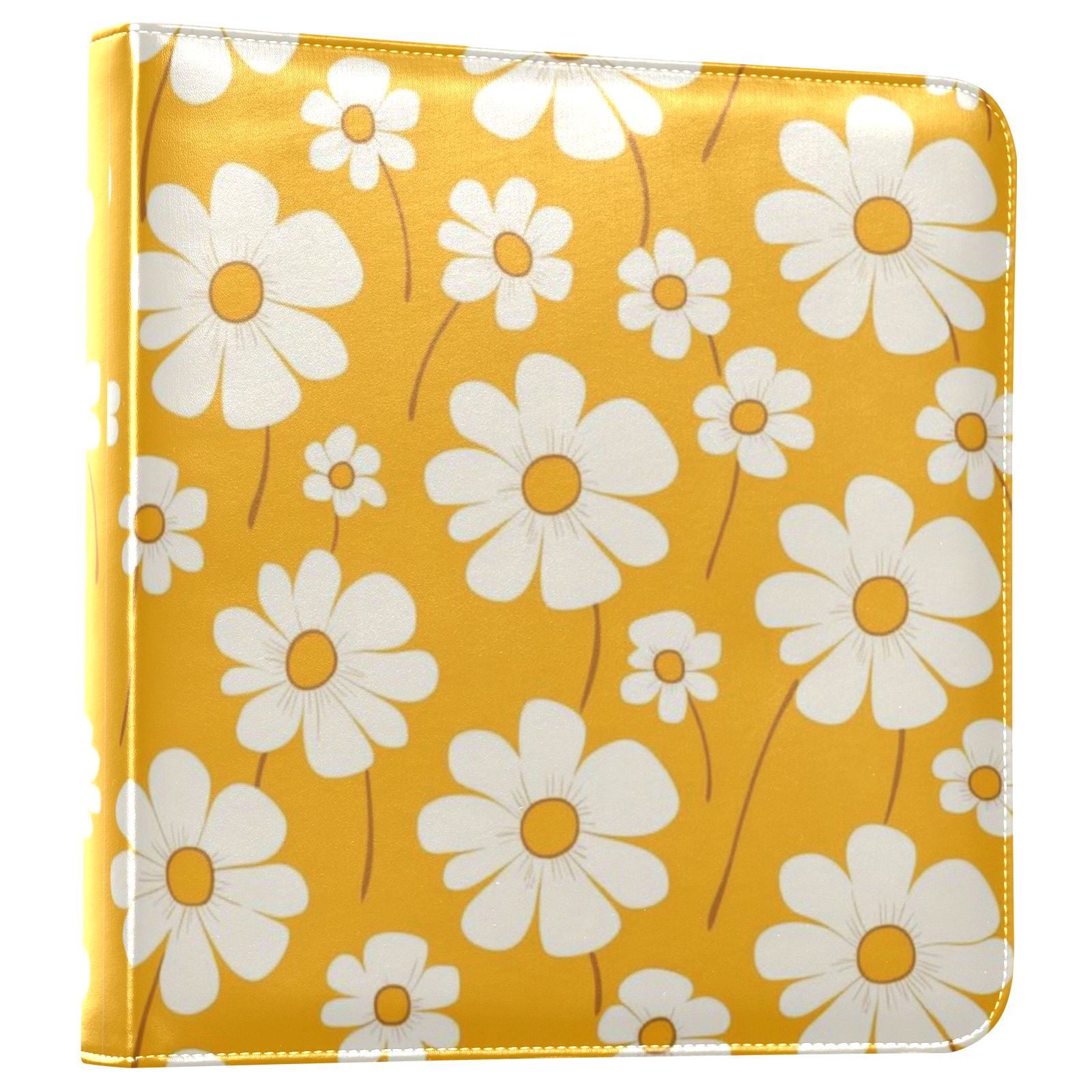 iauyy PU Leather Scrapbook Album | Expandable Binder with 20 Self ...