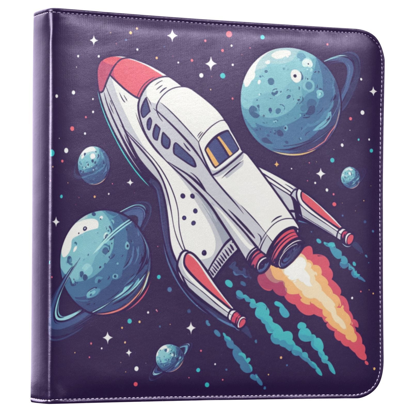 iauyy PU Leather Scrapbook Album | Expandable Binder with 20 Self ...