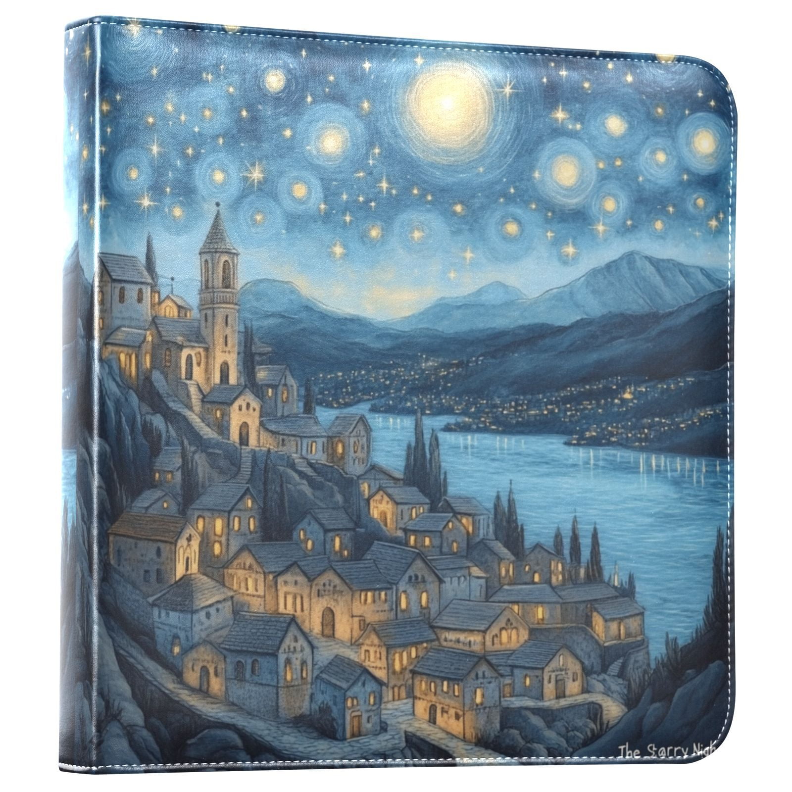 iauyy PU Leather Scrapbook Album | Expandable Binder with 20 Self ...