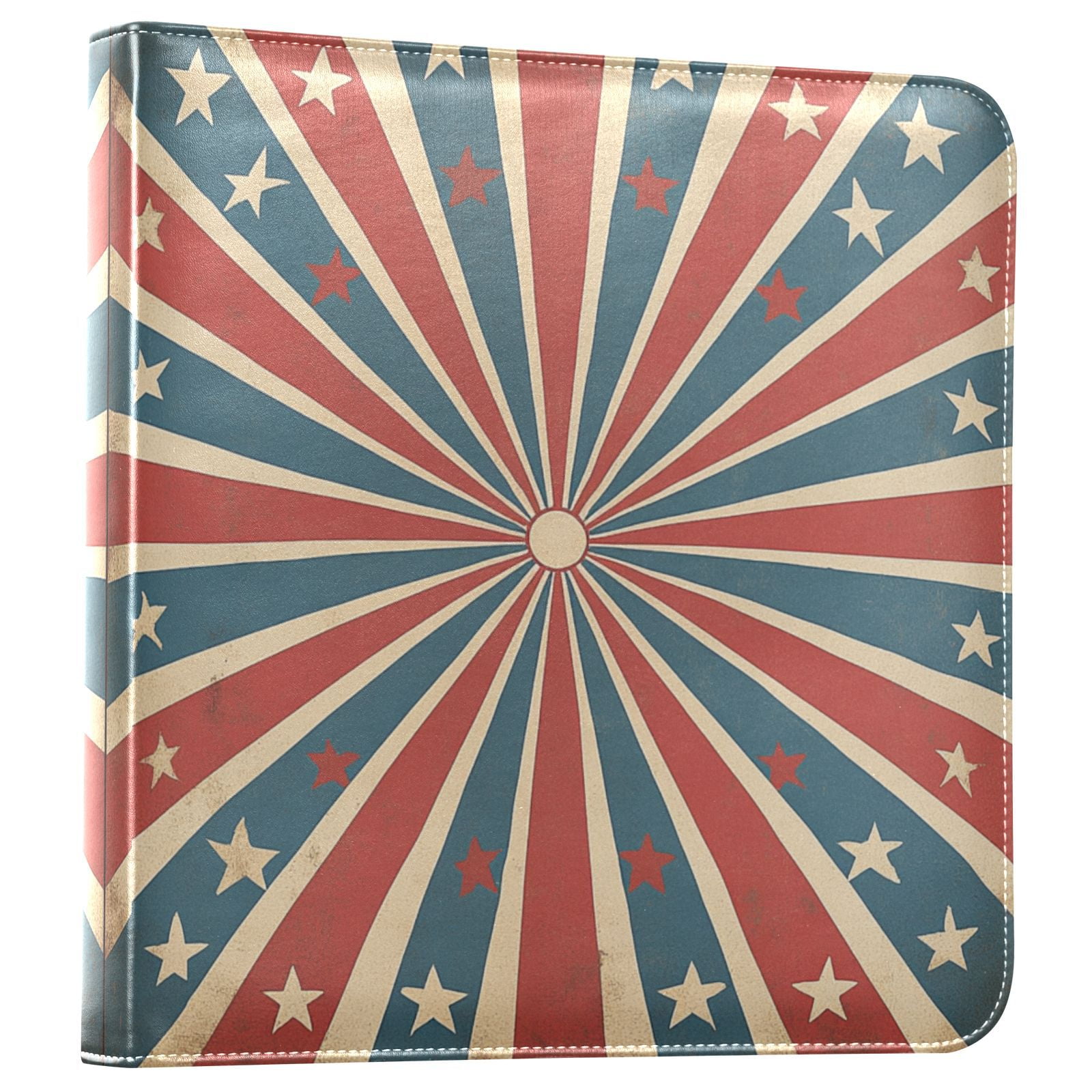 iauyy PU Leather Scrapbook Album | Expandable Binder with 20 Self ...