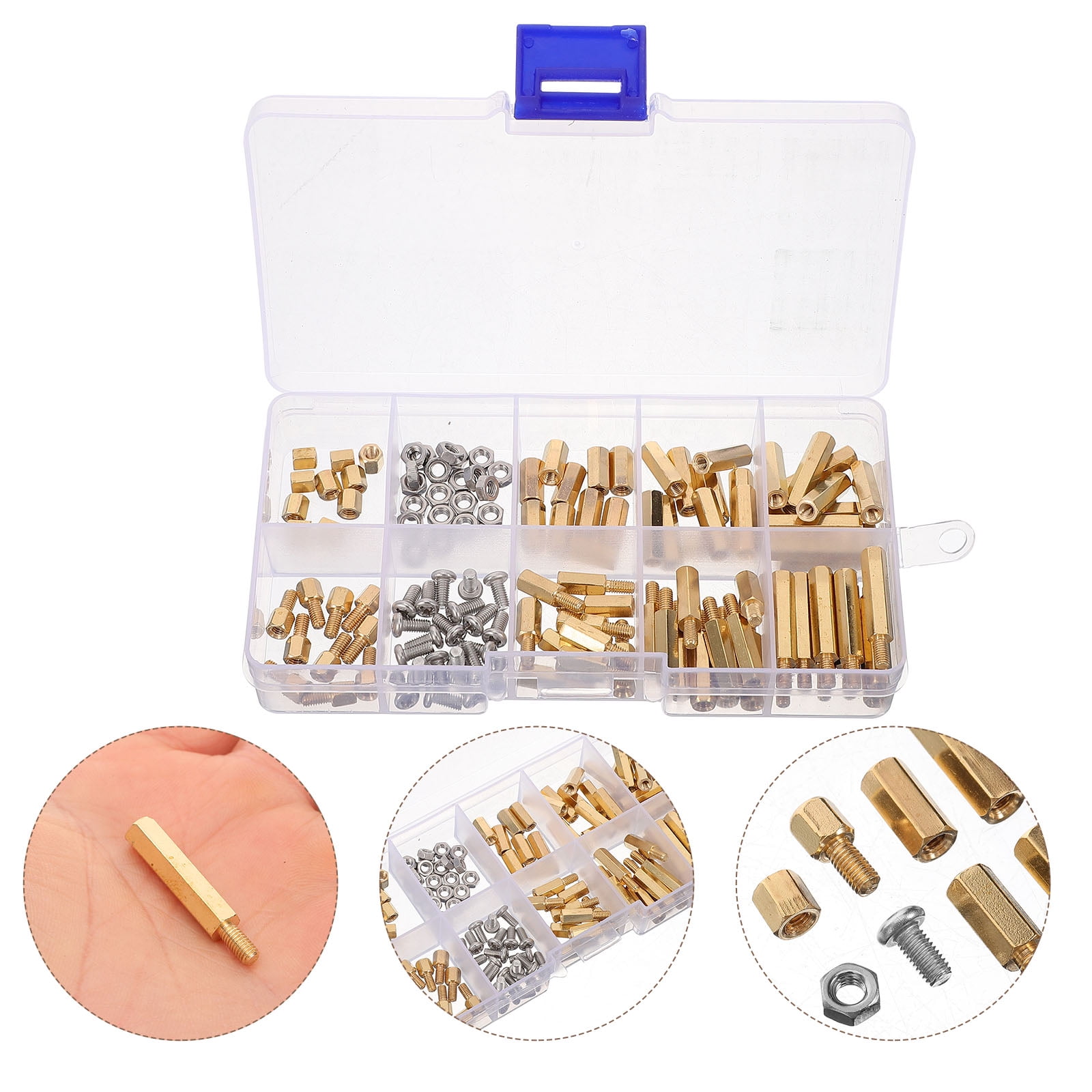 ibasenice 1 Set PC Motherboard Screws Copper Alloy Assorted Color For ...