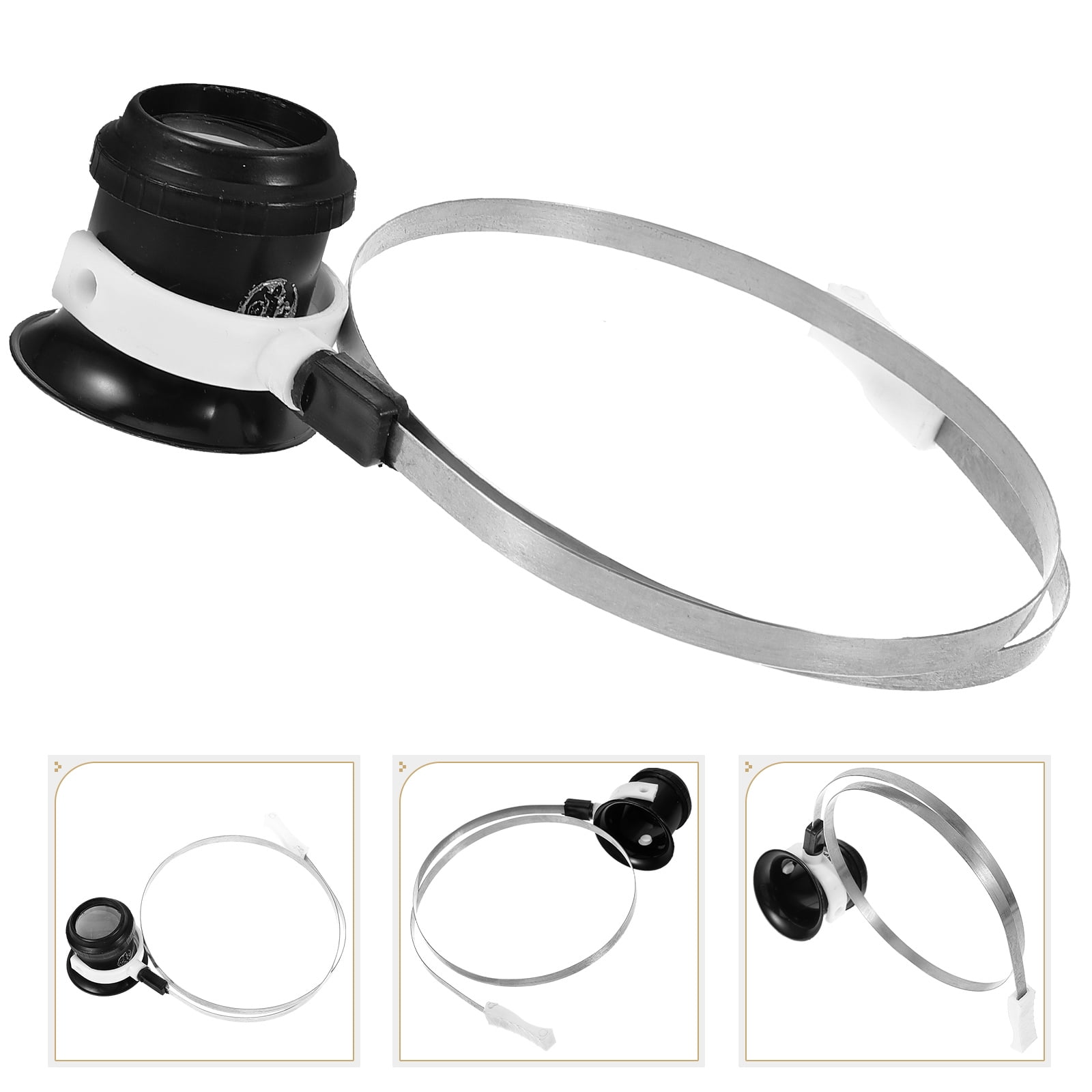 ibasenice 1 Set of Watchmaker Loupe Steel Assorted Color for Repair ...