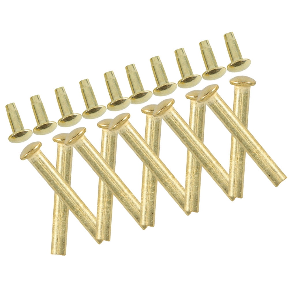 ibasenice 10 Sets of Stainless Steel Shaft Rivets for DIY Enthusiasts ...