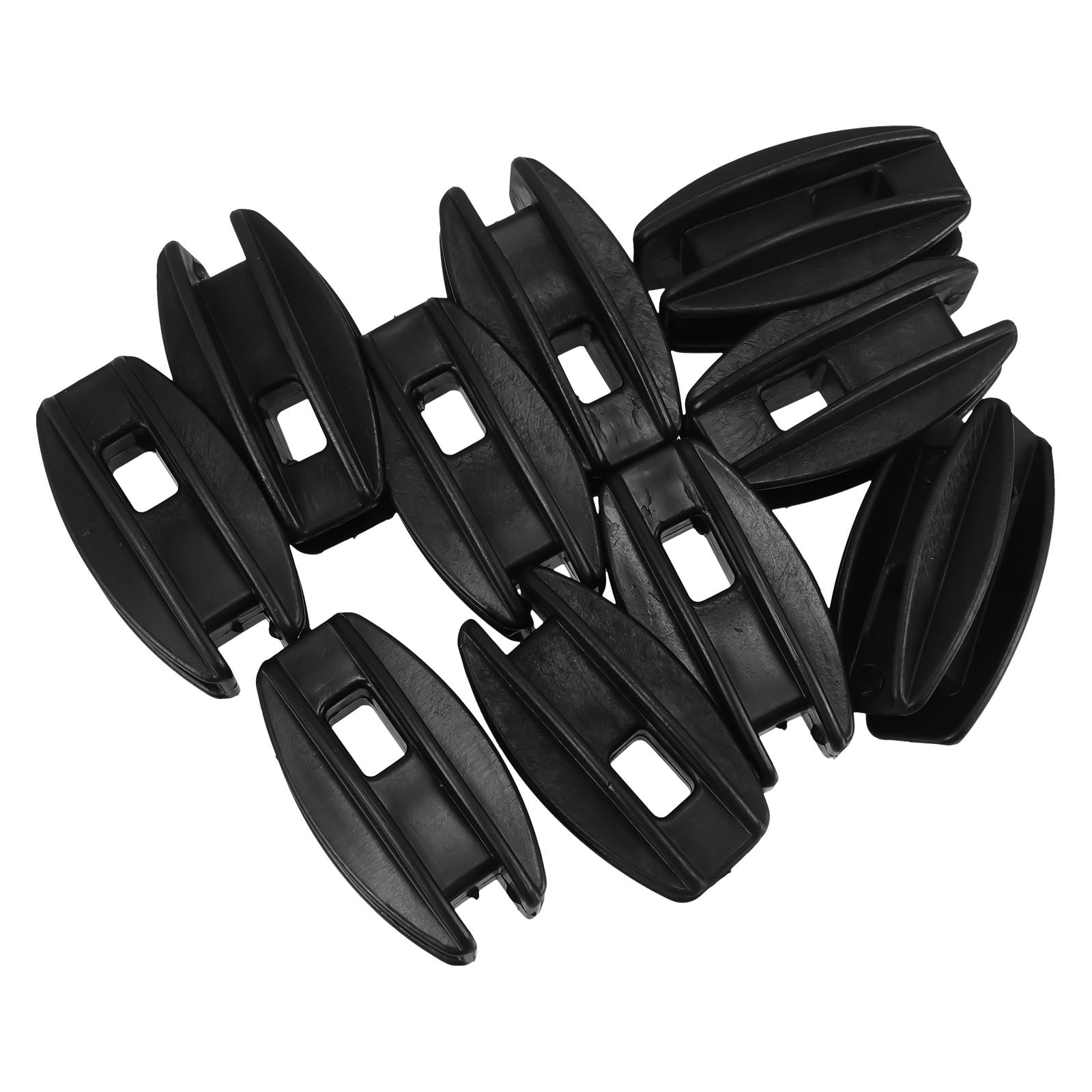 ibasenice 10Pcs Wire Holding Insulators Plastic Black for Farmers and ...