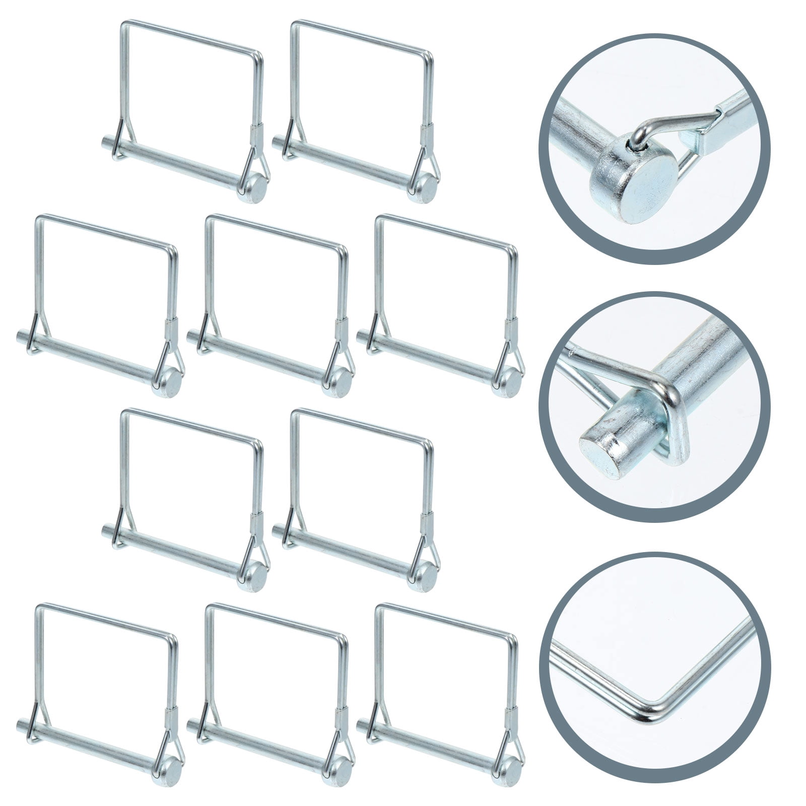 ibasenice 10Set Quick Latch Locking Pin Silver for Boat Accessories ...
