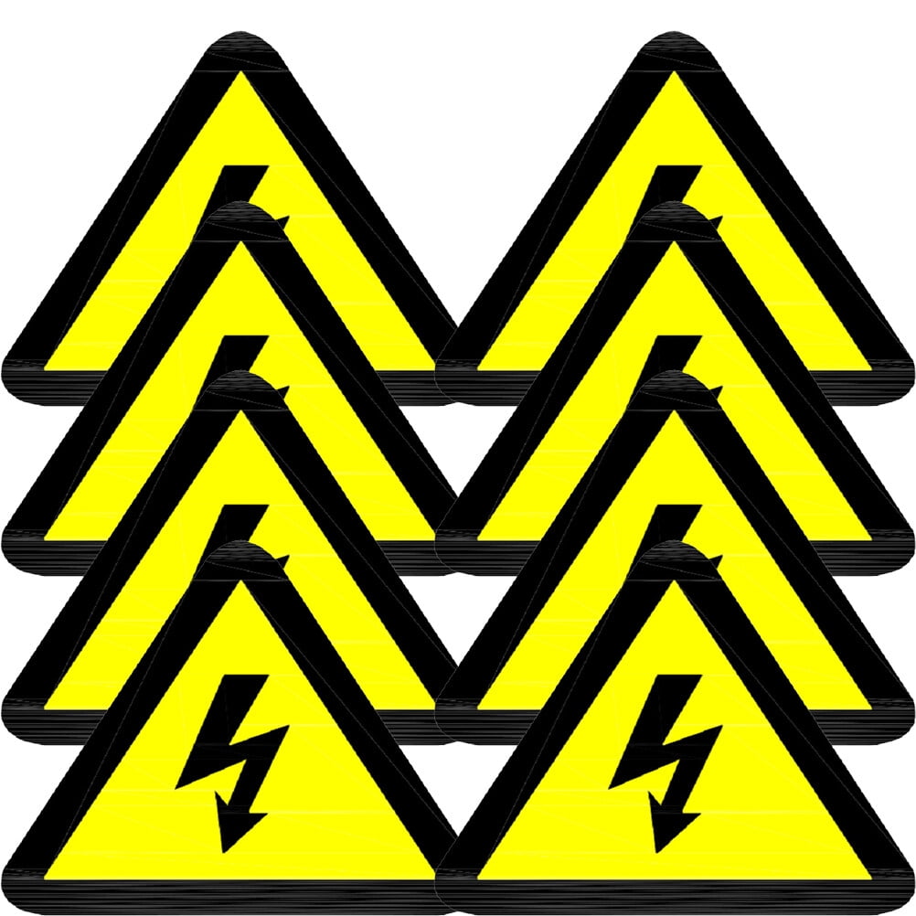 ibasenice Safety Decals for Electrical Equipment 20 Sheets Paper ...