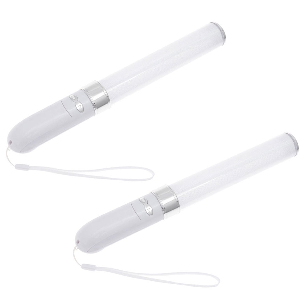 ibasenice Portable Cheering Props Glow Sticks Plastic Reusable Lighting ...