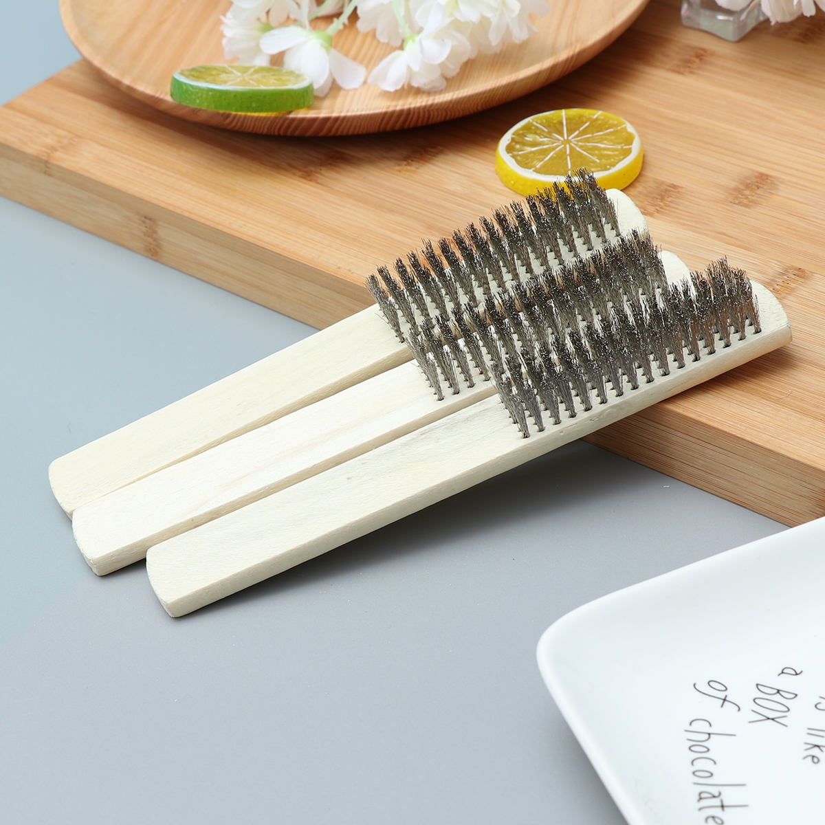 ibasenice 5Pcs Metal Scrubbers Cleaning Tools for Rust Removal and ...