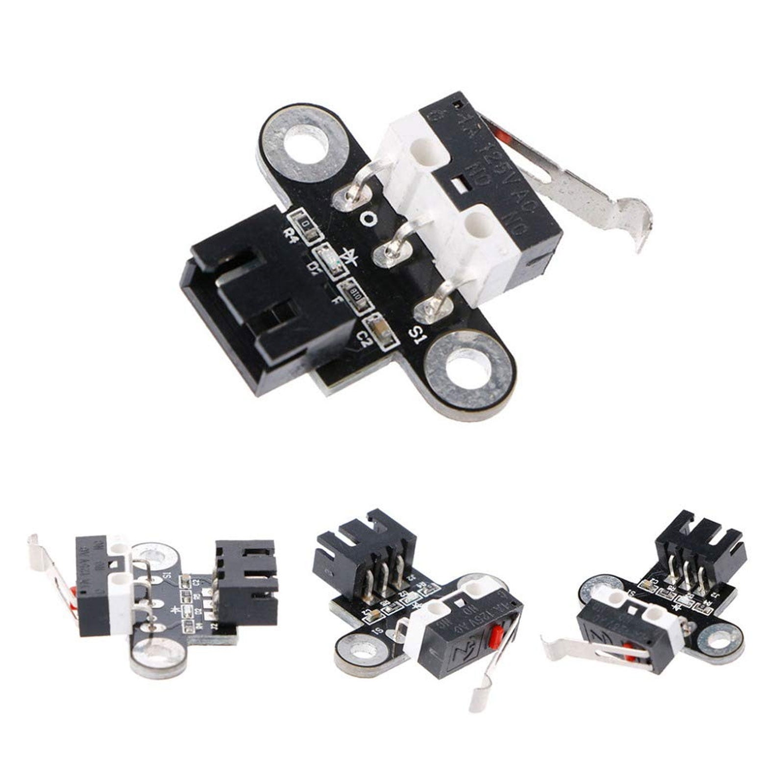 ibasenice 6 Sets Mechanical Limit Switches Endstop Switch with Cable ...