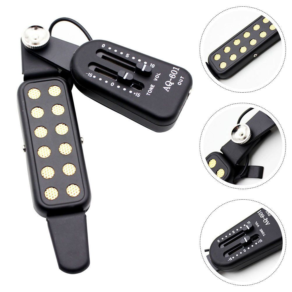 ibasenice guitar pickup for acoustic guitar Guitar Pickup Golden ABS ...