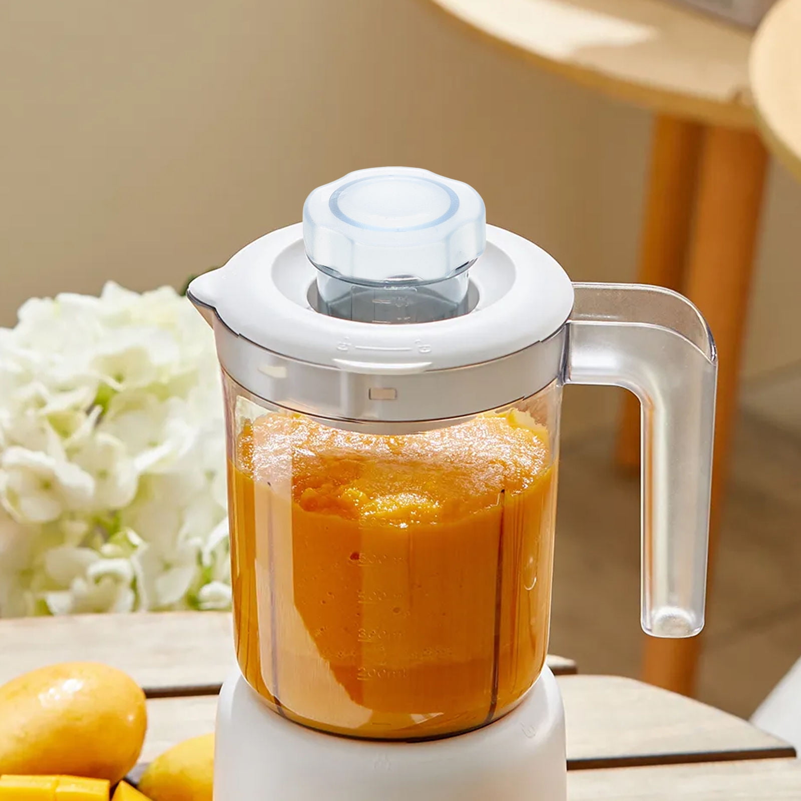 ibasenice Blender Lids Replacement Blender Lid Plug Plastic Low Profile ...