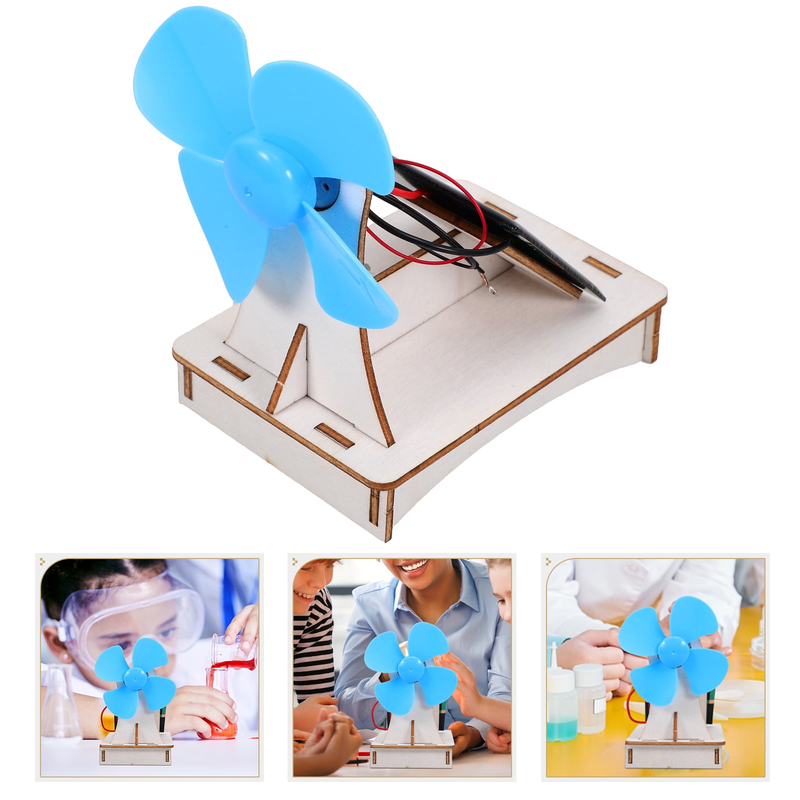 ibasenice DIY Solar Fan Model Solar System Models for Students and ...