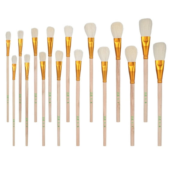 ibasenice Garden Pollination Brush for Flowering Plants Made of Wood ...