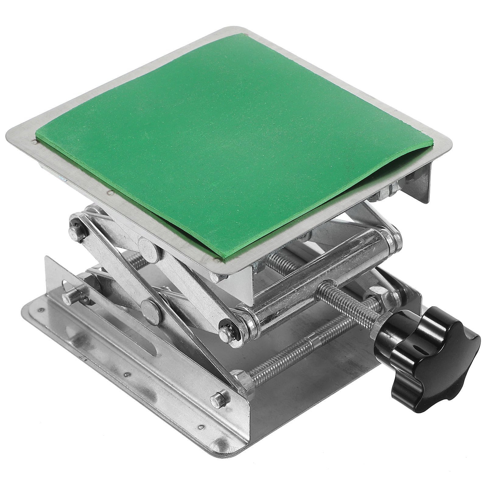 ibasenice Laboratory Metal Lift Table Stand Stainless Steel Adjustable ...