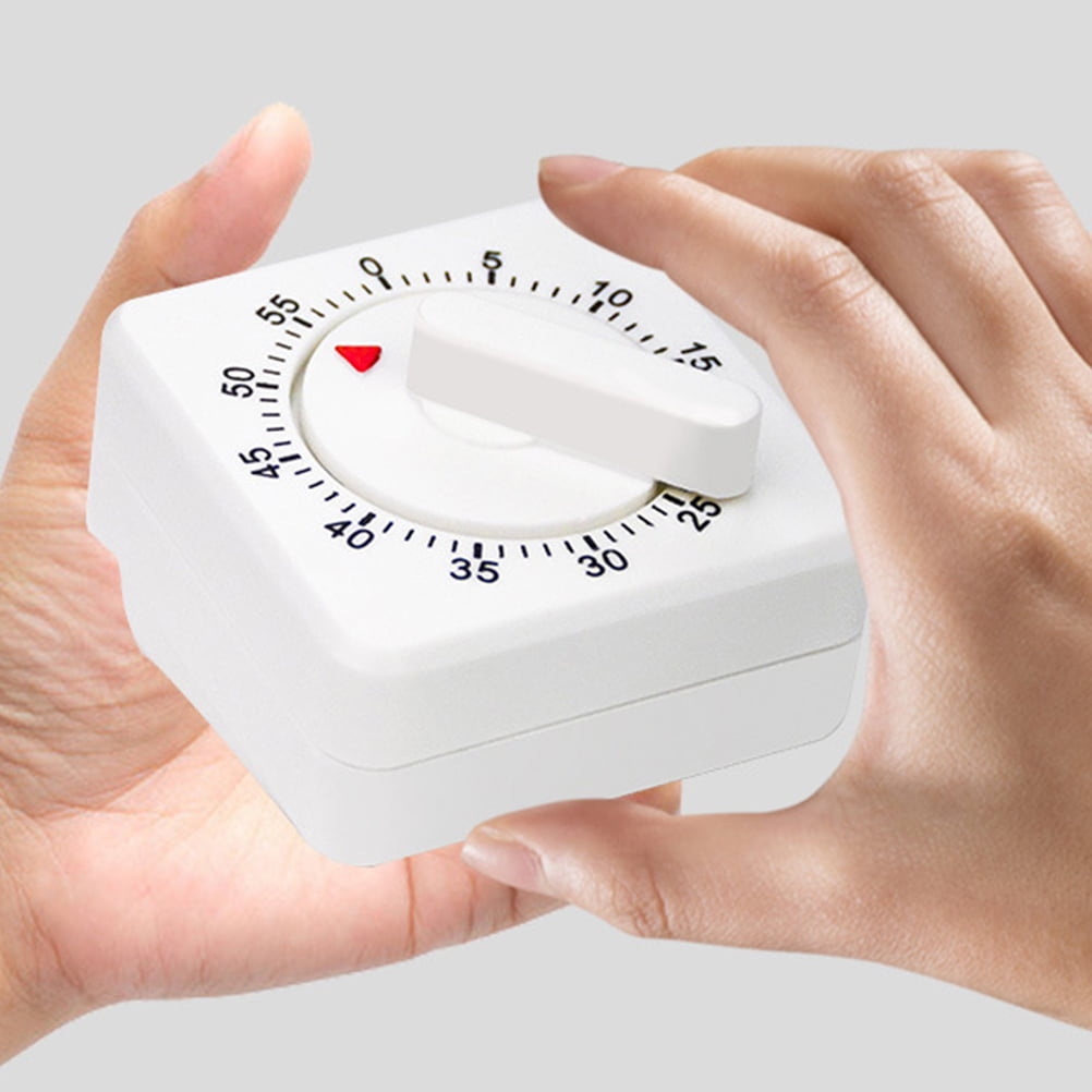 ibasenice Mechanical Cooking Timer Kitchen Timer Plastic Time Reminding ...