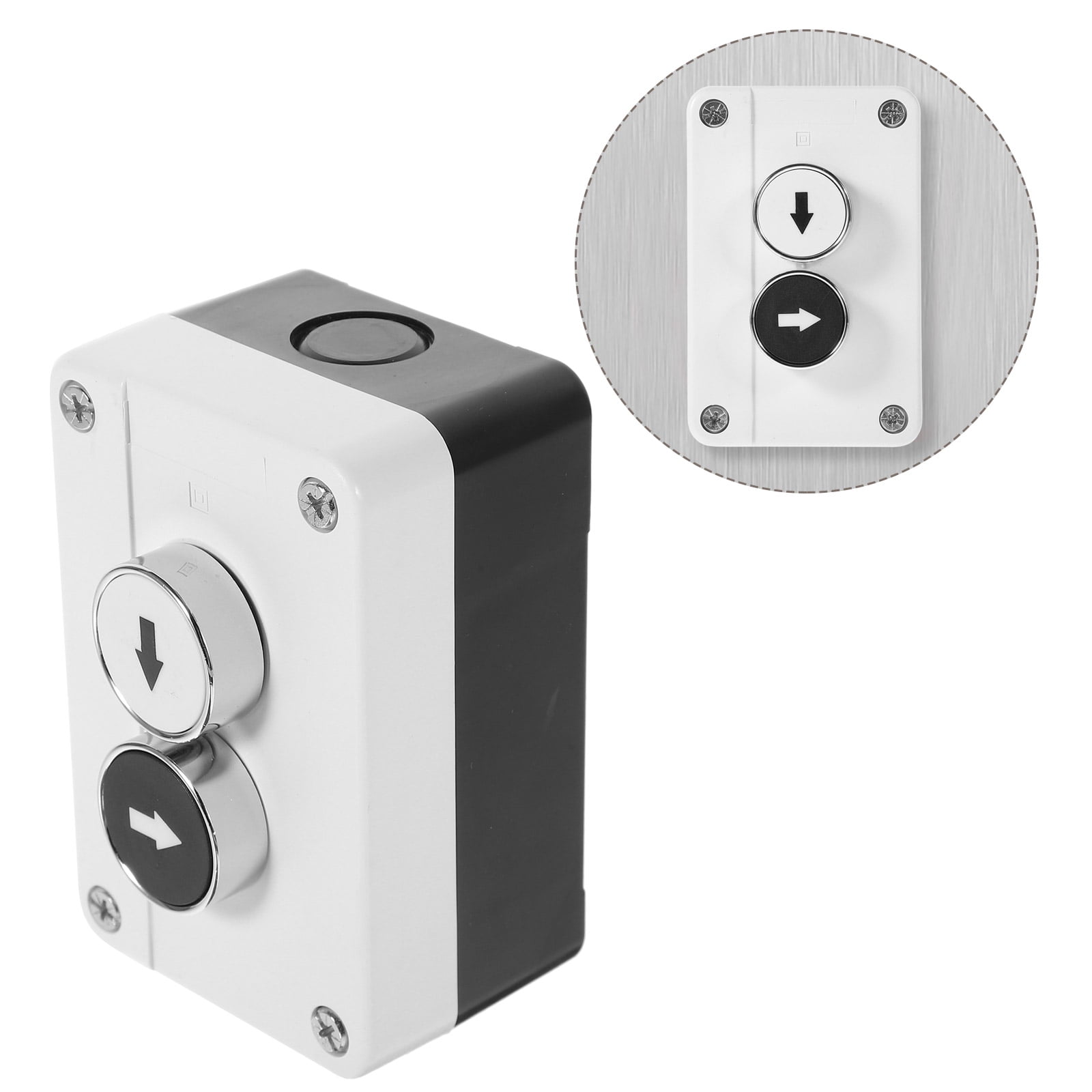 ibasenice Momentary Starter Multi ABS Push Buttons 1 Set for Emergency Stop - Walmart.com