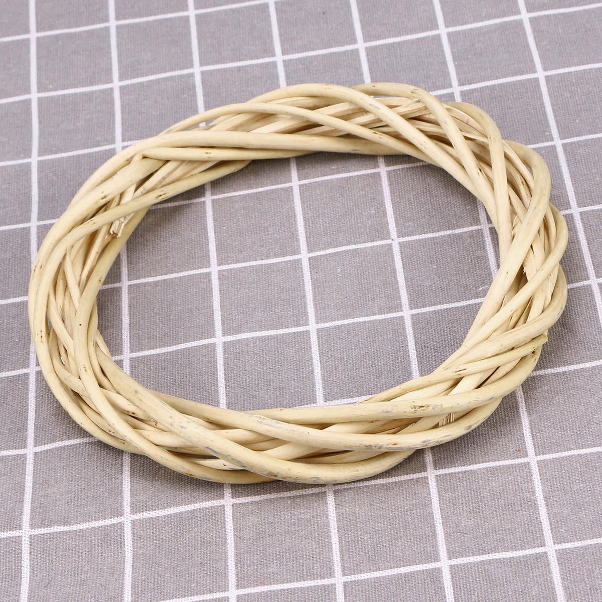 ibasenice Wooden Wreaths Rustic Burlywood for Centerpieces 1Pack ...