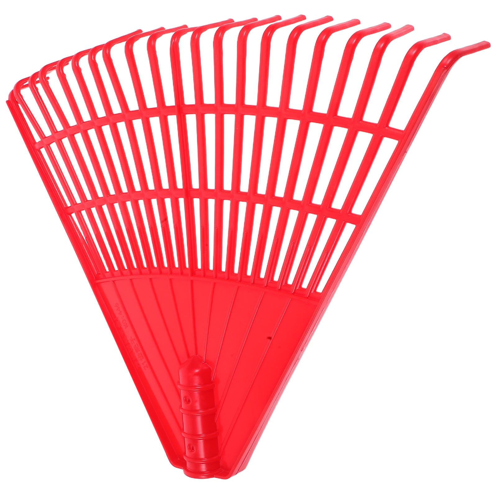 ibasenice Rake Leaves Heavy Duty Rake Plastic Red 1Pcs - Walmart.com