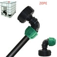 ibc tank to mdpe outlet kit with extender (s60x6)to bring mdpe out from ...
