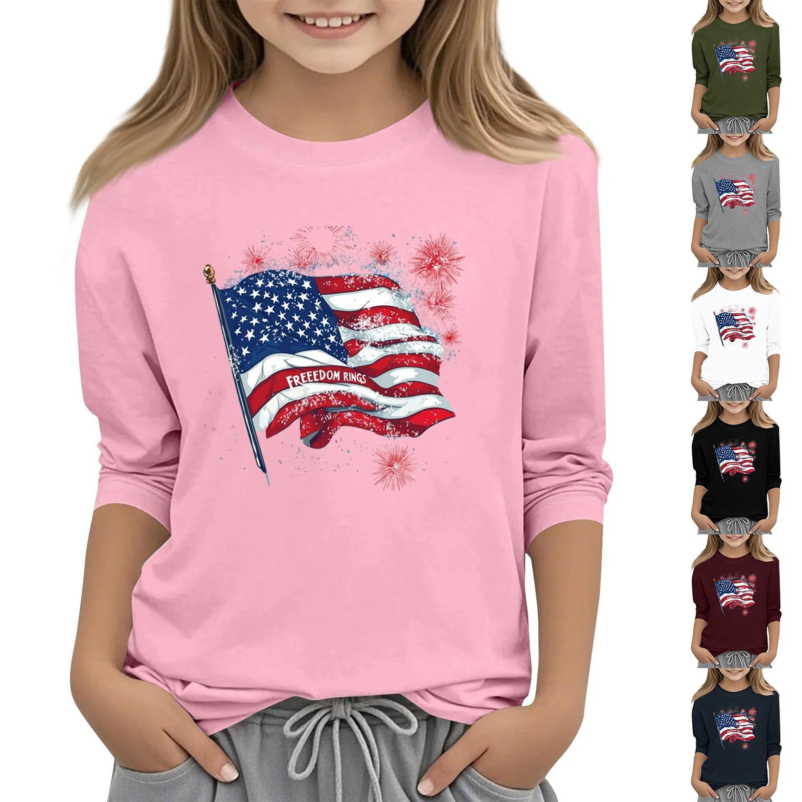 ibiyuan 250th Anniversary Usa Shirt Happy 250th Shirts Girls 4th Of ...