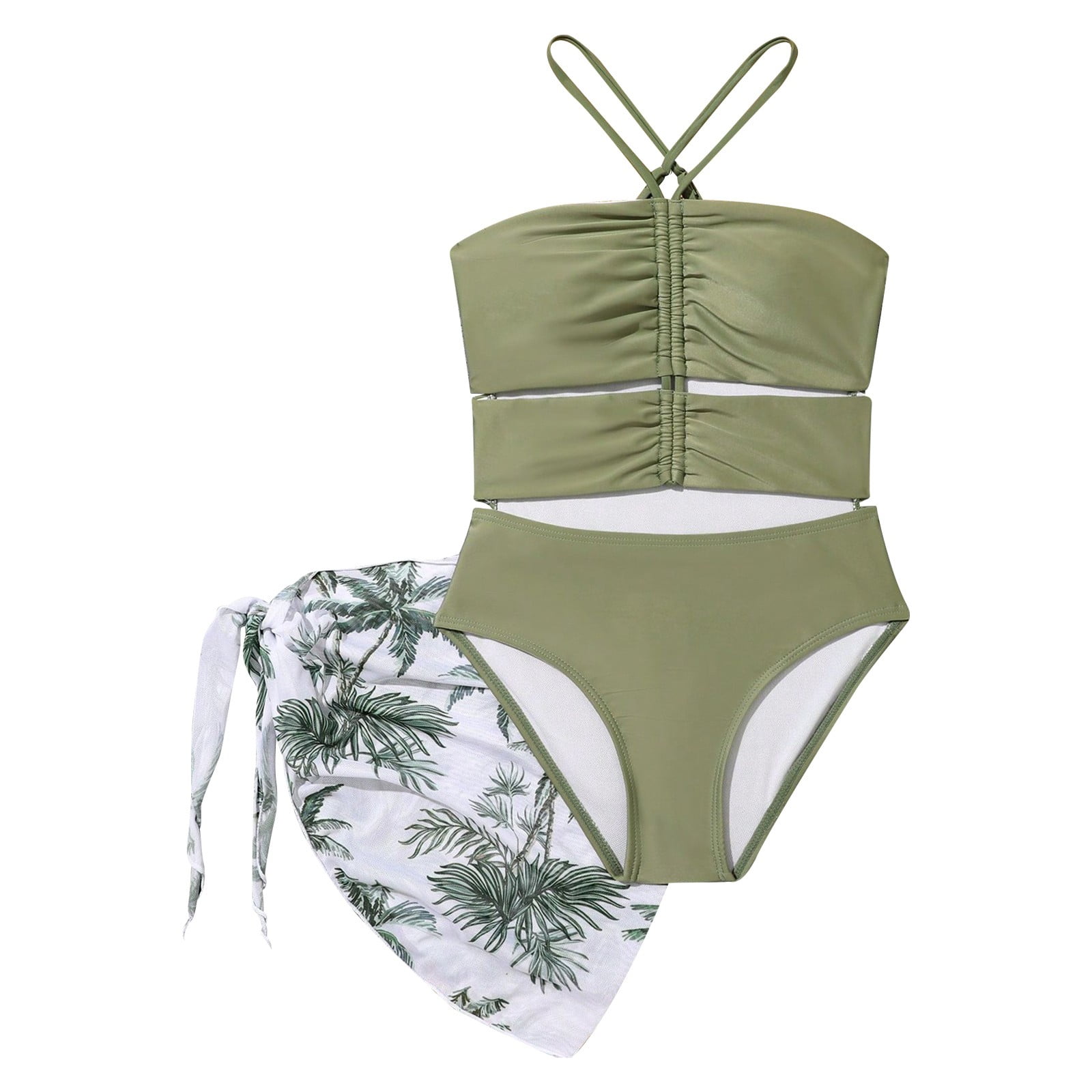 ibiyuan 3t Swimsuit Girls ,2 Piece Adjustable Straps Bathing Suits Rash ...