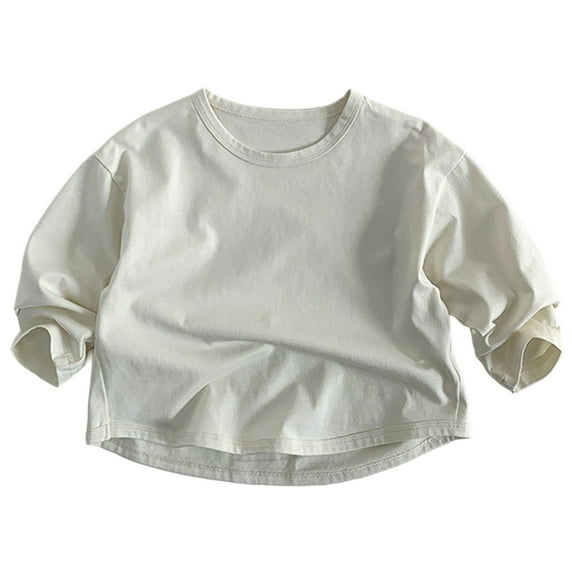 ibiyuan Boys Shirts Korean Style Basic Tee For Toddler And Kids Boys ...