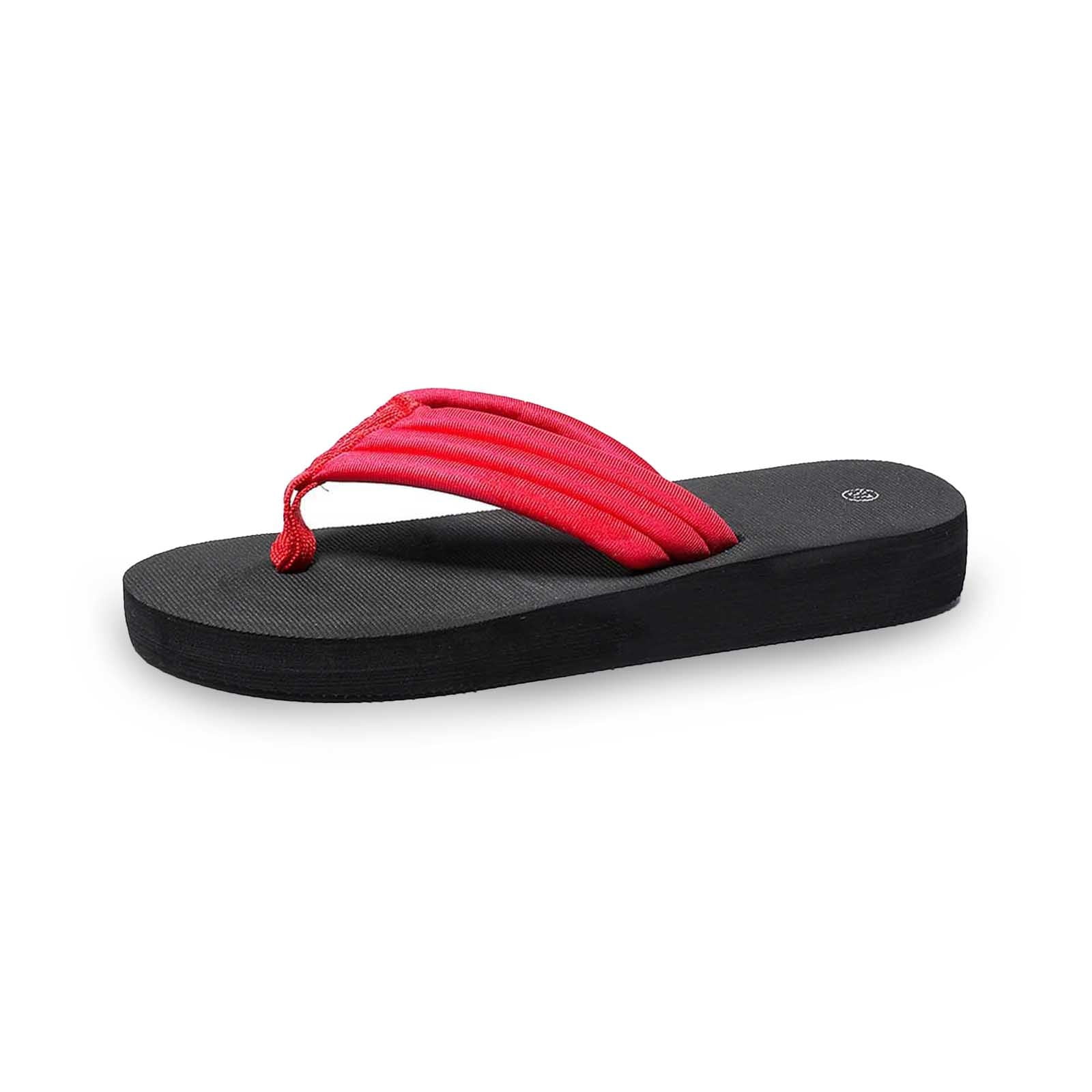 ibiyuan Flip Flops with Arch Support for Women Thong Sandals Non- Tpr ...