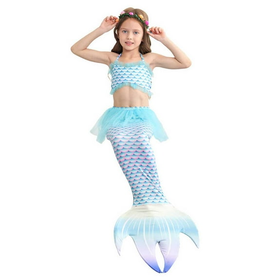 ibiyuan Girls Bathing Suit size 12 Bathing Suits Mermaid Bathing Suit ...