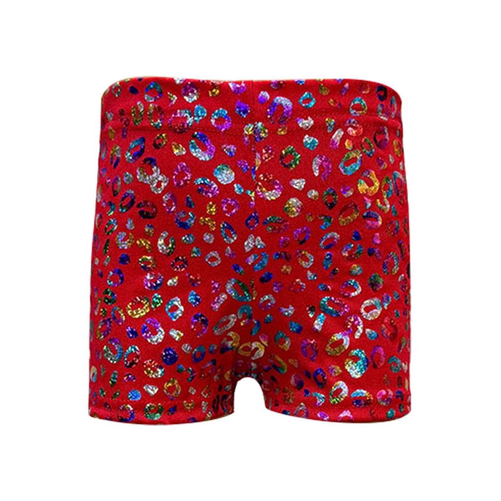 ibiyuan Girls Fashion Shorts Performance Party Casual Sequin Design ...