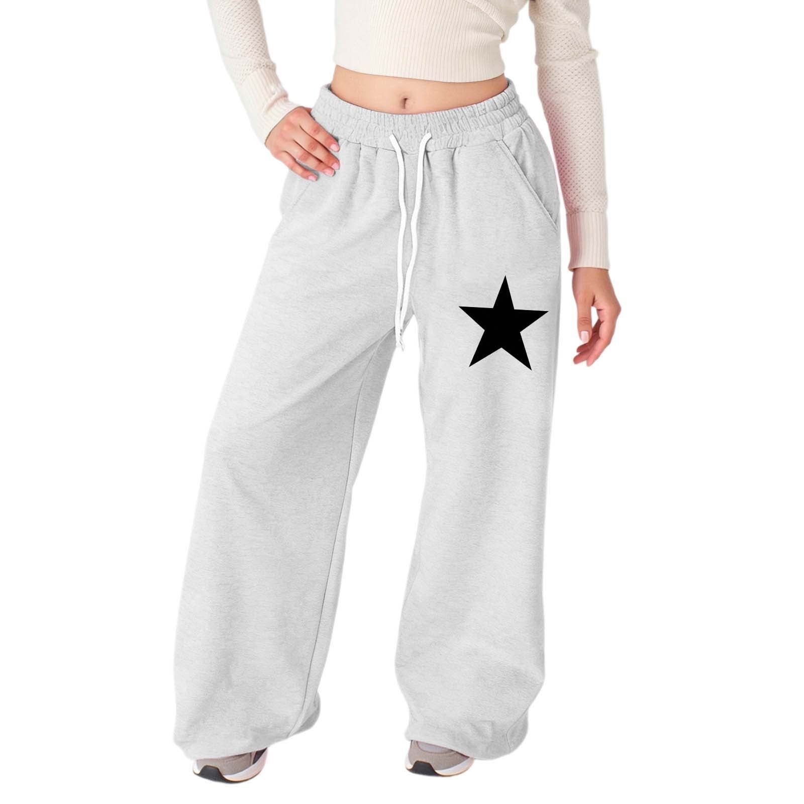 ibiyuan Girls Sweatpants Size 8 Straight-Fit Girls Joggers Pants Wide ...