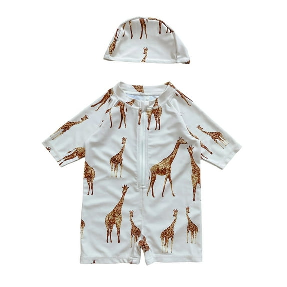 ibiyuan Kids Swimsuits Boys 6 Boys Swimwear Rash Guard UPF 50+ Sun ...