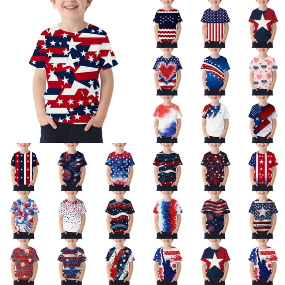 ibiyuan Usa 250th Anniversary Shirt Kids 250th Anniversary Flag Girls ...