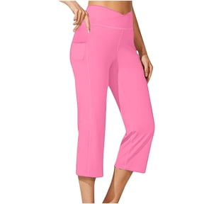 RealSize Women's French Terry Cloth Capri Pants with Pockets, XS-XXXL ...