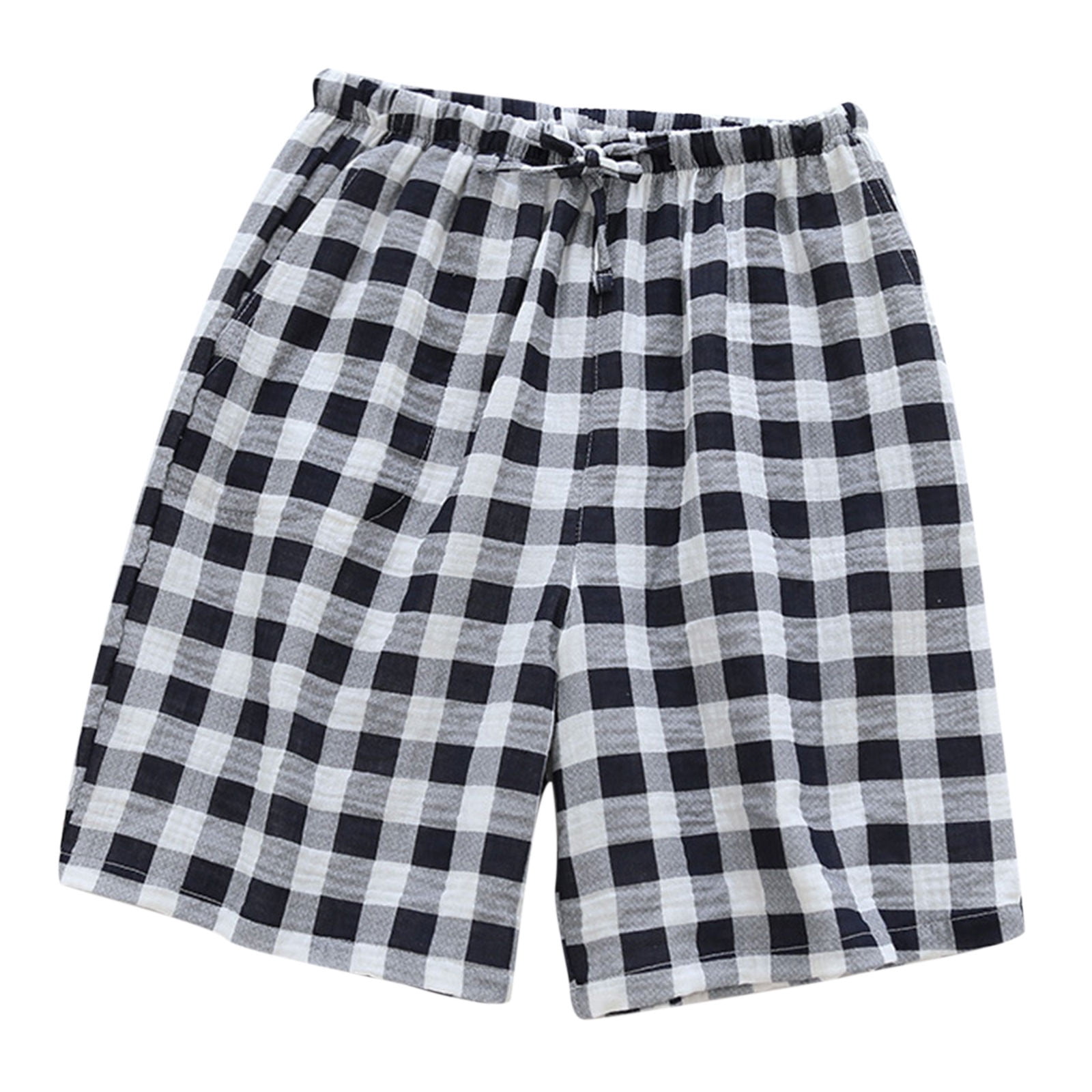 ibuvkizy Mens Fashion Shorts Summer Fitness Sports,Cargo Shorts for Men,Men Casual Plaid Solid ...