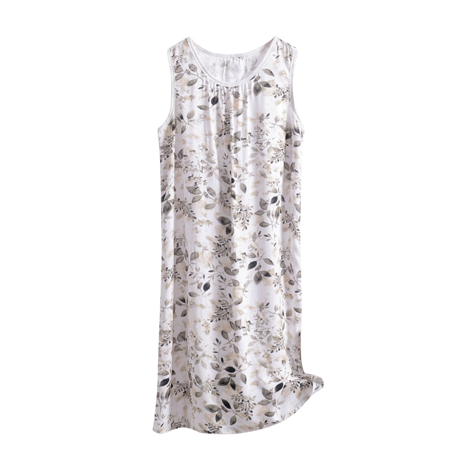 ibuvkizy Nightgowns for Women Clearance Women's Nightdress Plus Size ...
