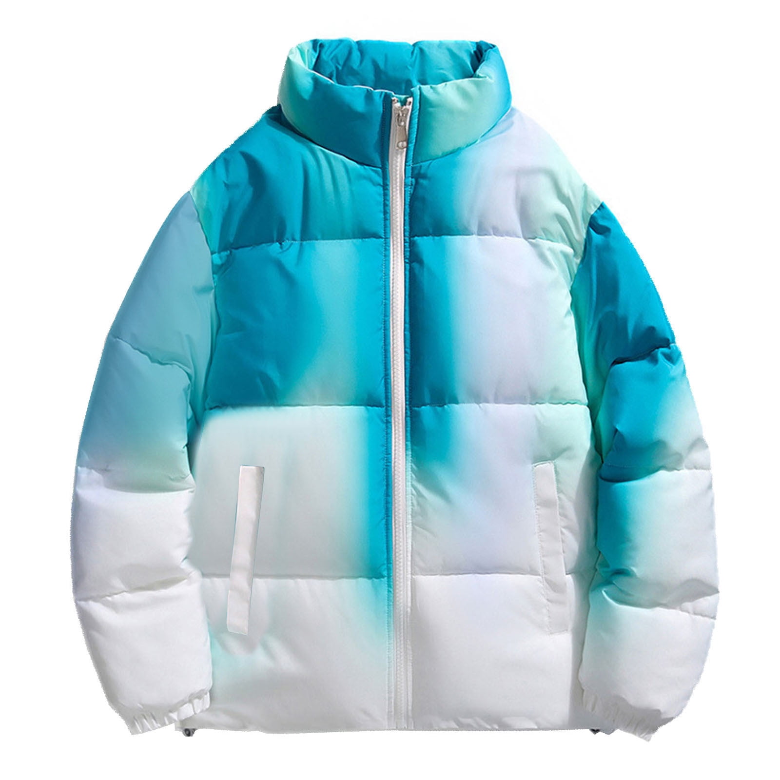 ibuvkizy Puffer Jacket Men Clearance!Coats for Men's Winter Solid Color ...