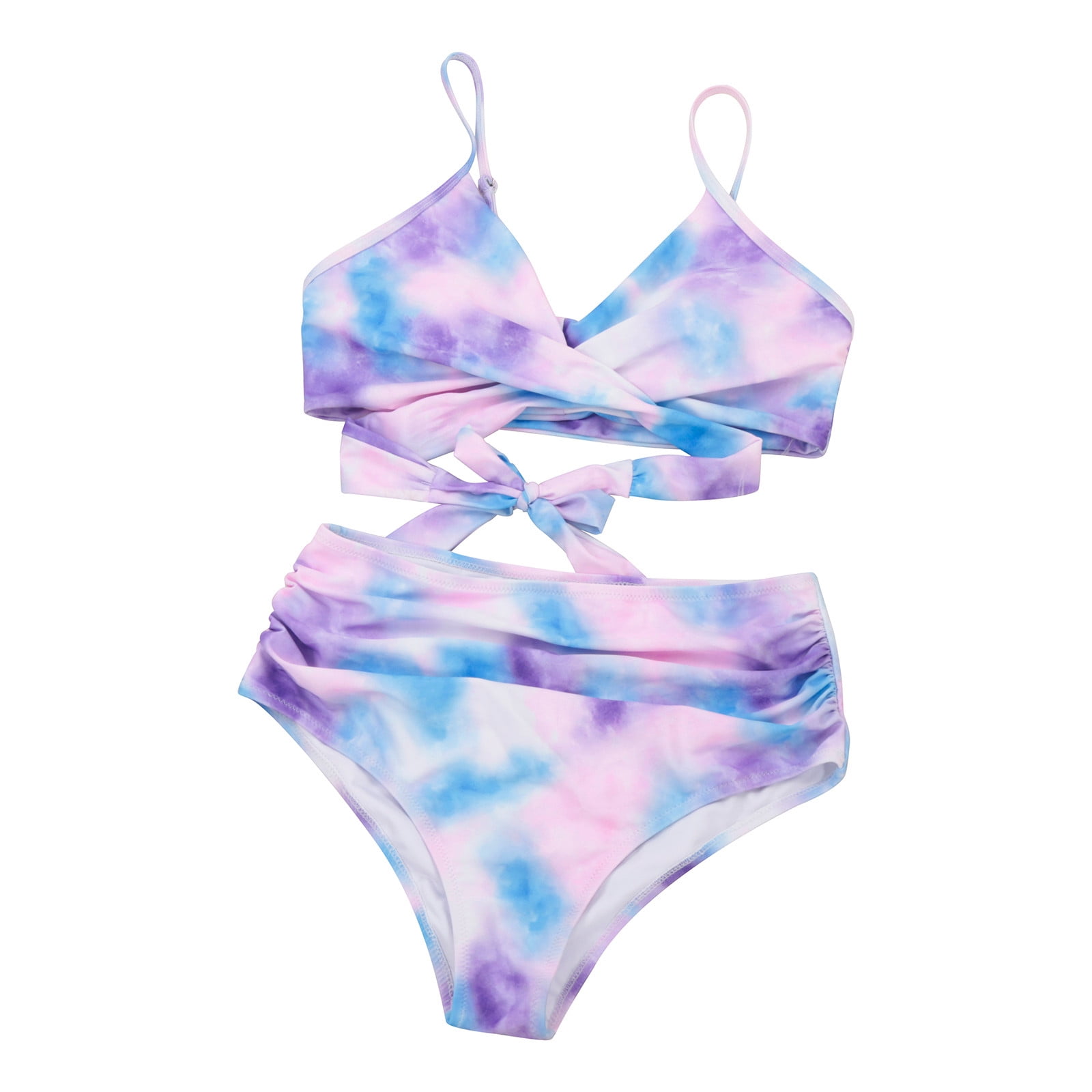 ibuvkizy Tankinis Swimsuits for Women Loose Modest Two Piece Bathing ...