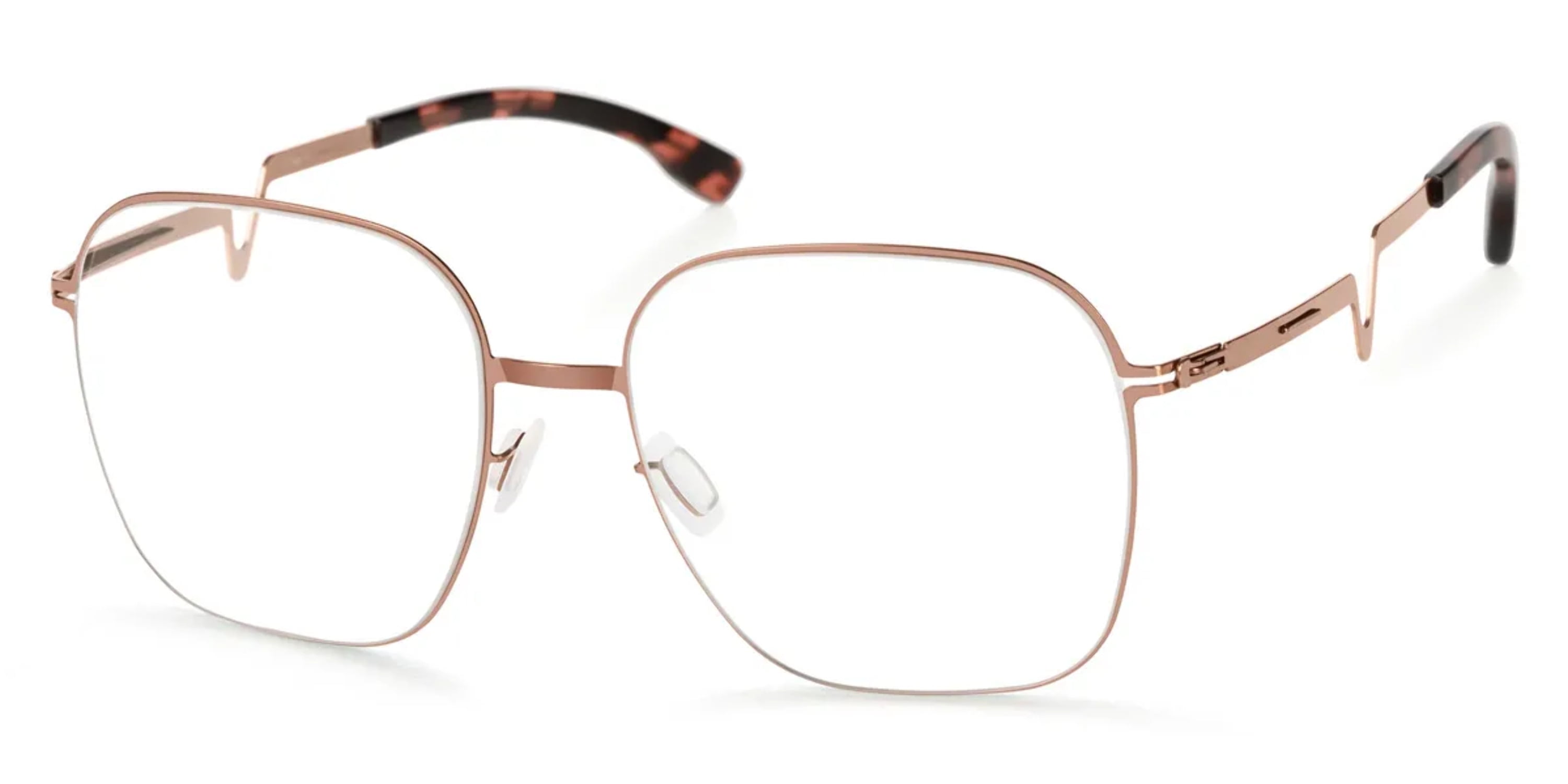 ic! berlin - Eyeglasses Women Hedy Shiny Copper 50mm - Walmart.com