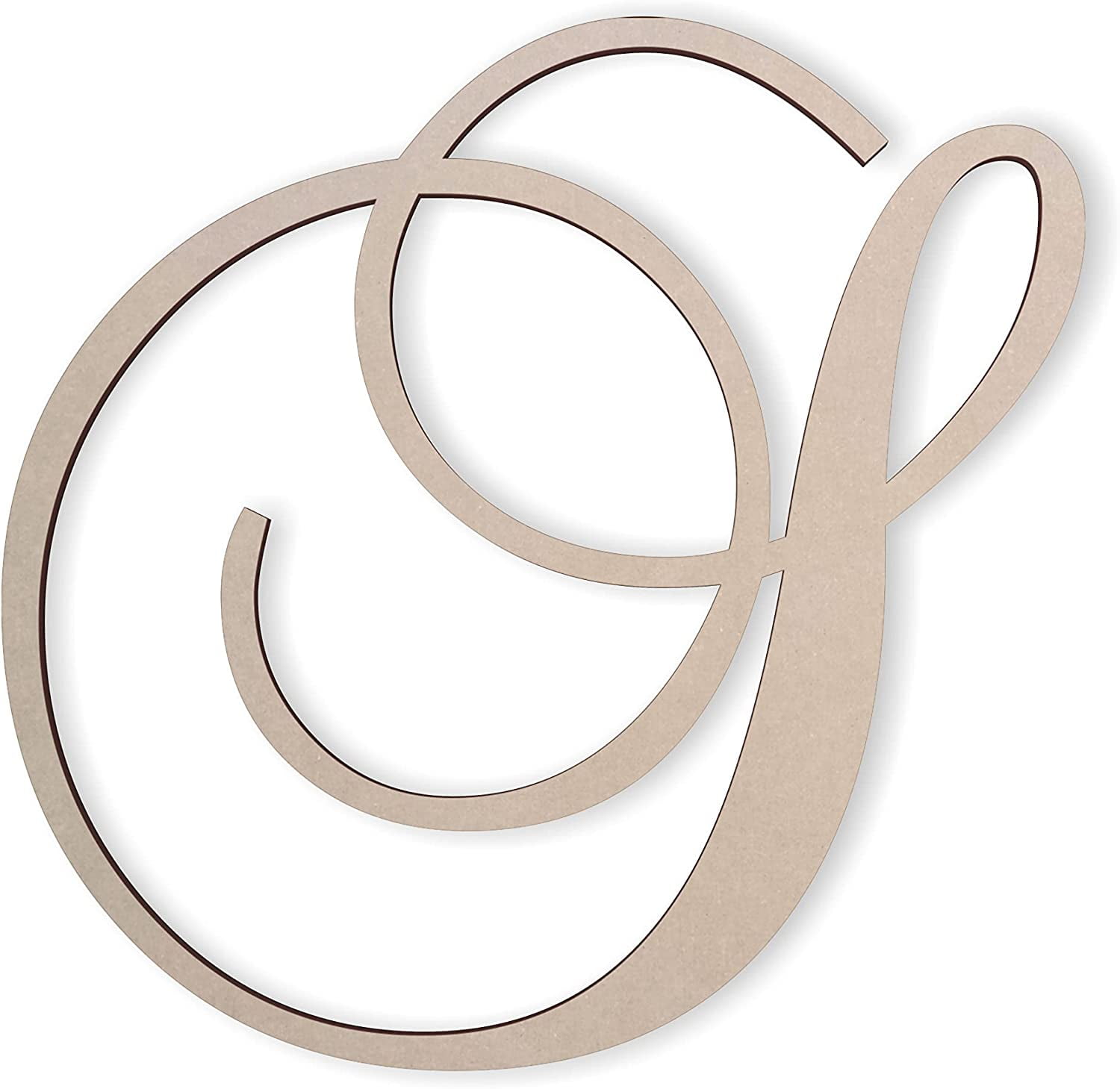 ica Wooden Letter S, 12" Long x 1/4" Thick – Large Wooden Letters for ...
