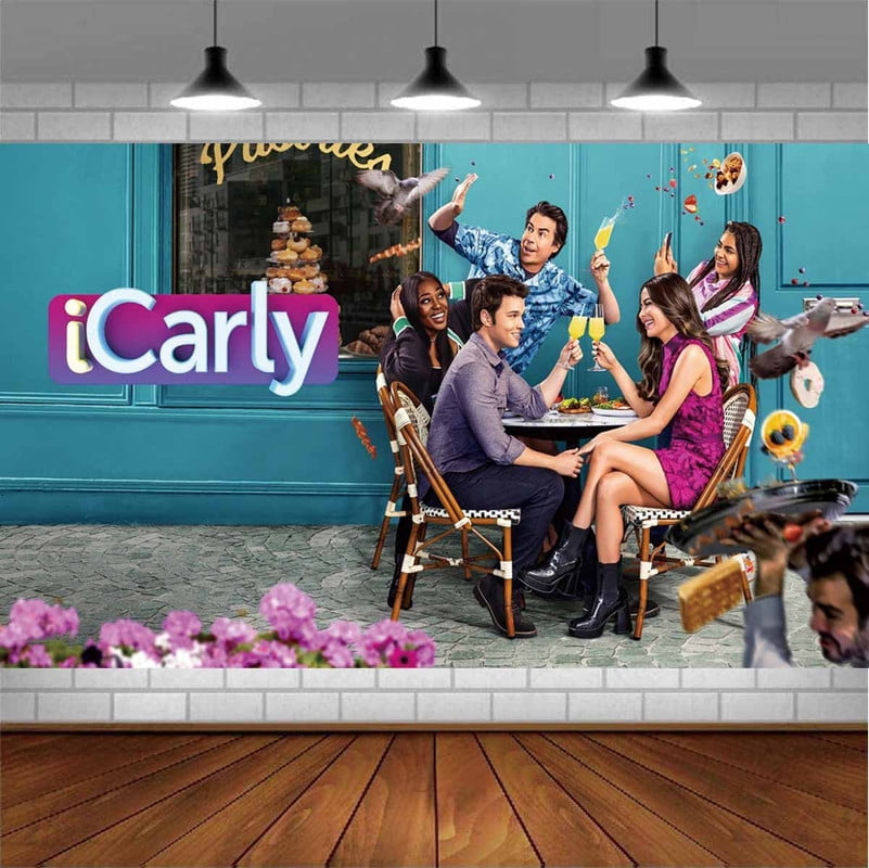 icarly Backdrop Banner Party Supplies Poster Movie Theme Background for ...