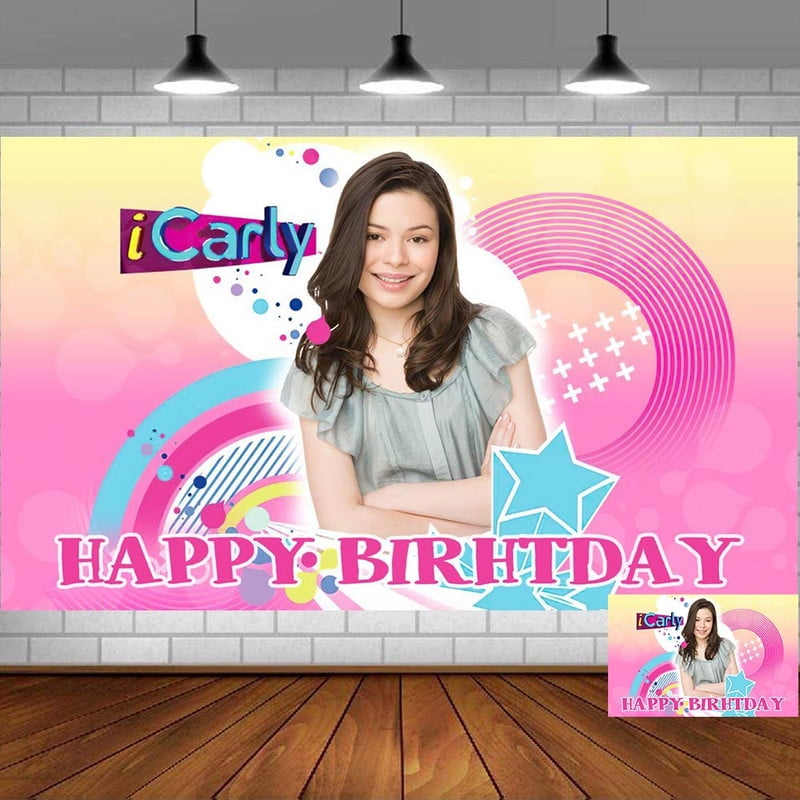 icarly Backdrop Banner Party Supplies Poster Movie Theme Background for ...