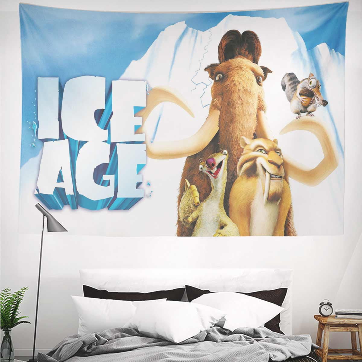 ice age Tapestry Gift Wall Hanging Backdrop for Room Bedroom Girls Fans ...
