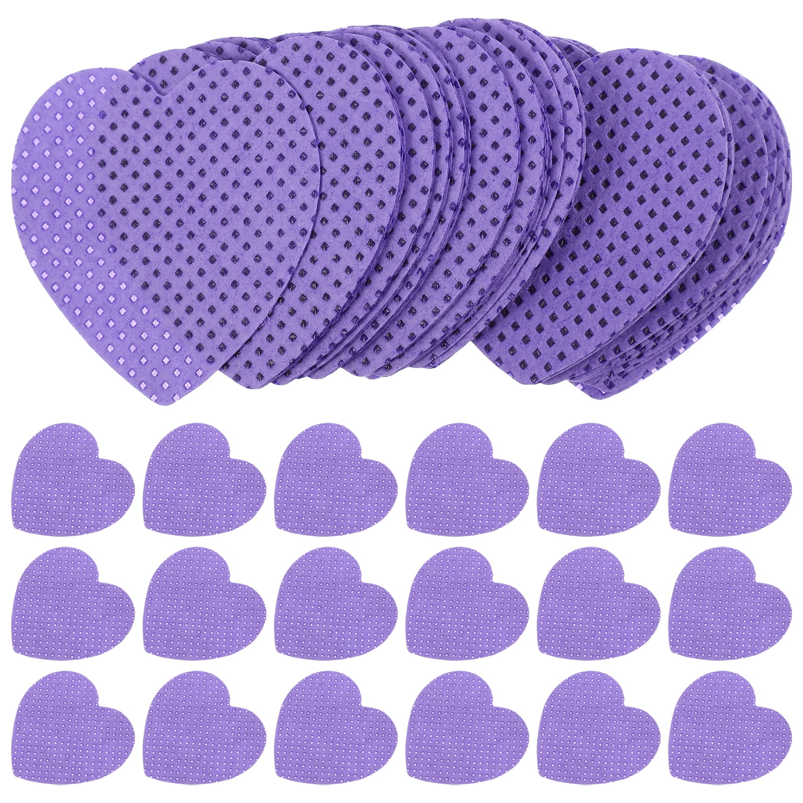 icolorfuled 200pcs Heart Shaped Nail Polish Remover & Lash Glue Wipes ...