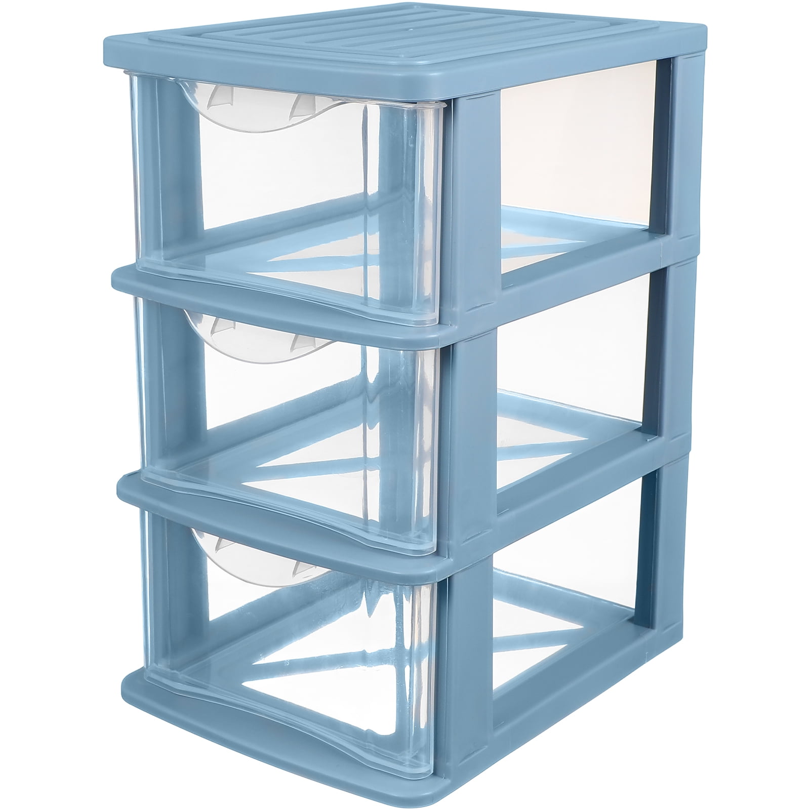 icolorfuled 3-Drawer Plastic Organizer Storage for Arts and Crafts ...
