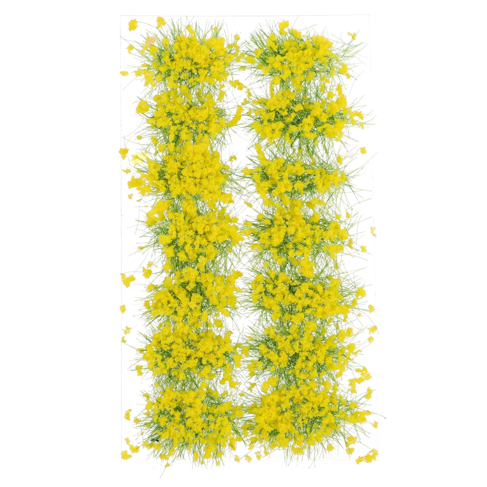 icolorfuled Artificial Flower Static Grass Tuft: Forest Ground Cover ...