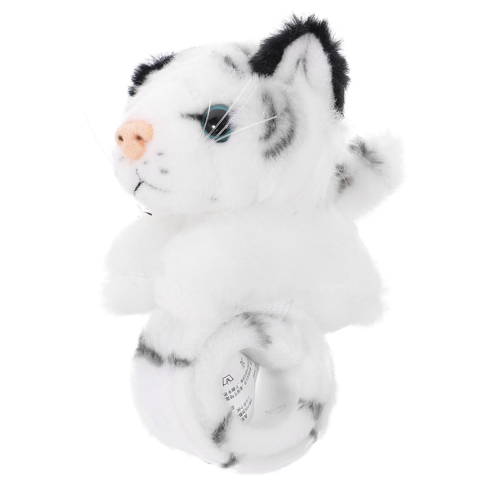 icolorfuled Hug Slap Bracelet for Kids, Snow Leopard Stuffed Animals ...