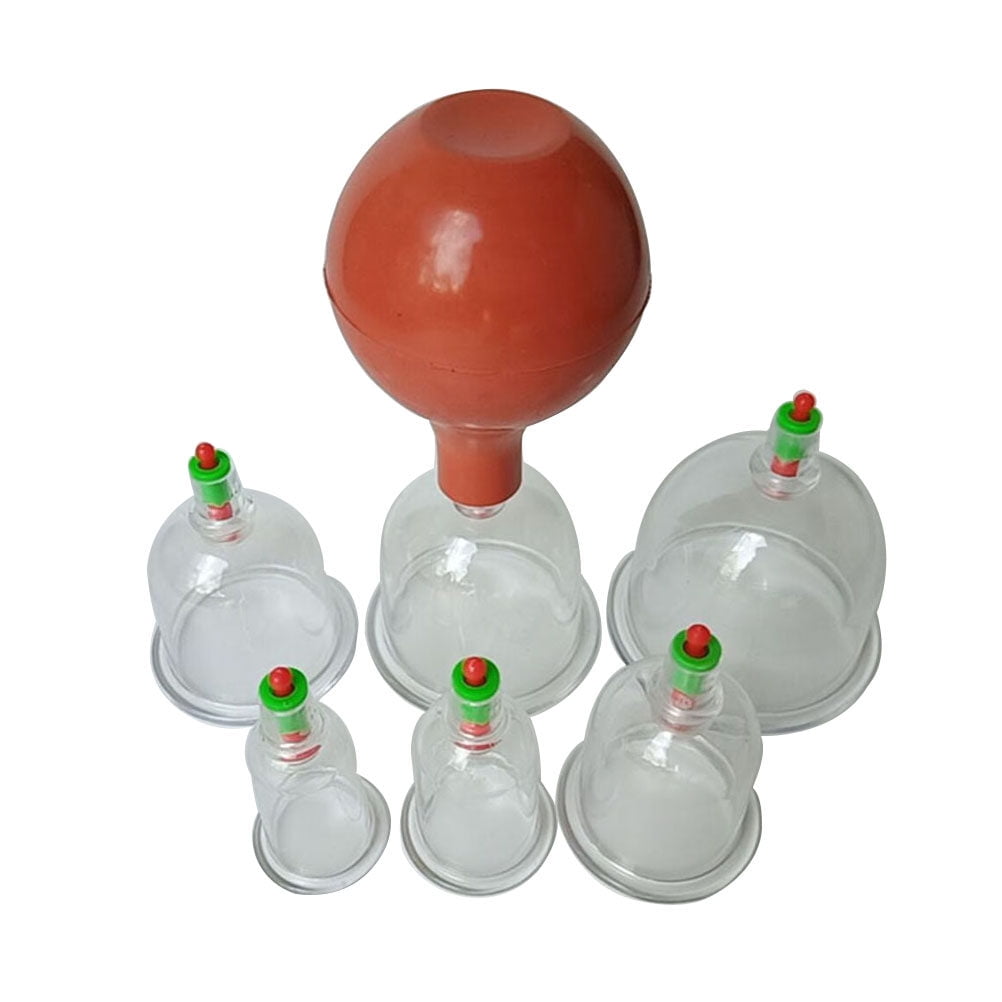 icolorfuled Rubber Vacuum Cupping Set for Muscle and Joint Relief ...