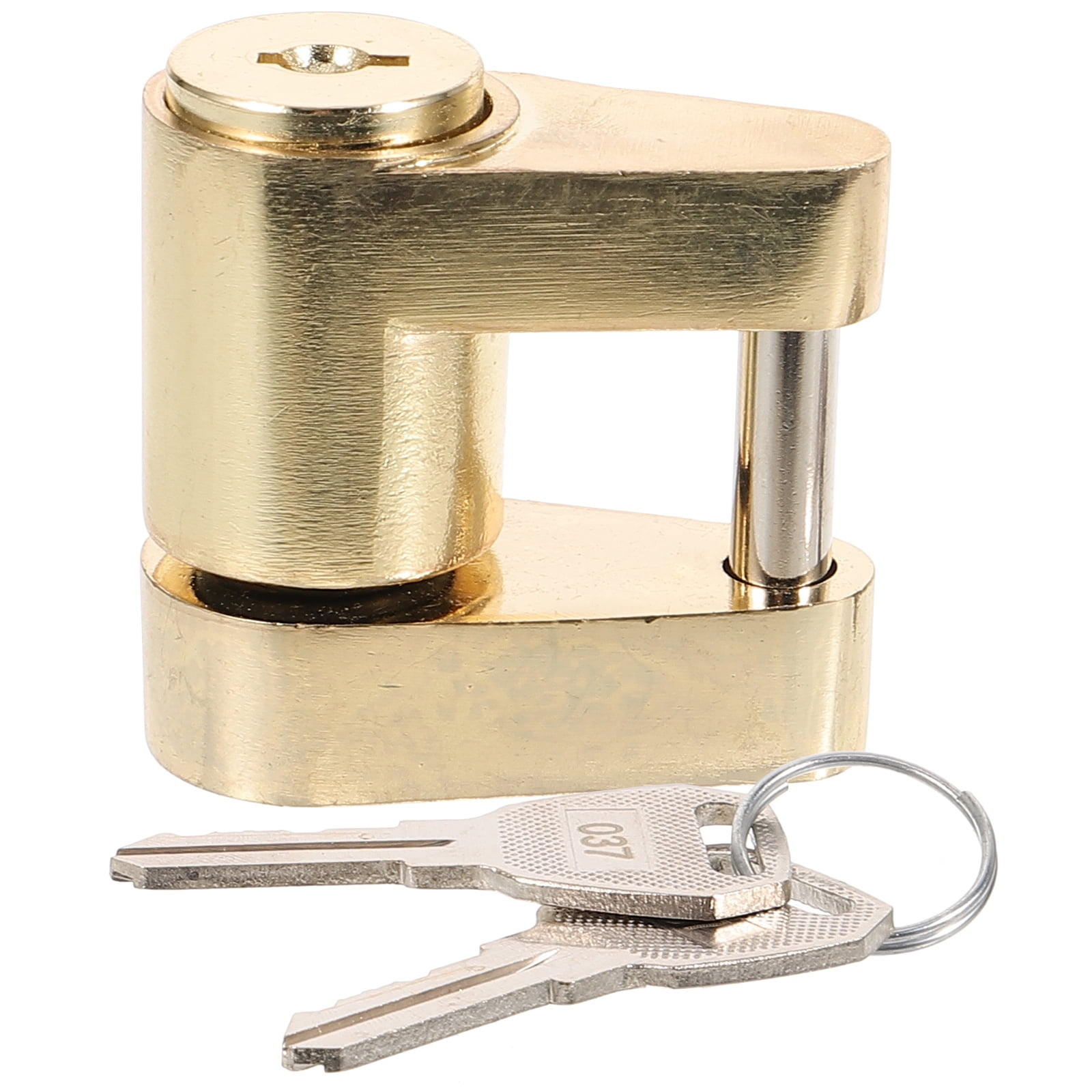 icolorfuled Trailer Coupler Padlock Tongue Lock Hitch Security ...